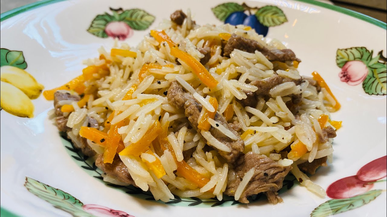 Uzbek Pilaf / Узбекский Плов / The Best Recipe - YouTube