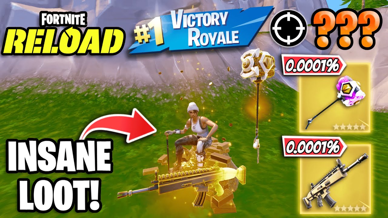 Fortnite Reload | Skye's MYTHIC Scar + MYTHIC Shockwave Hammer | INSANE ...
