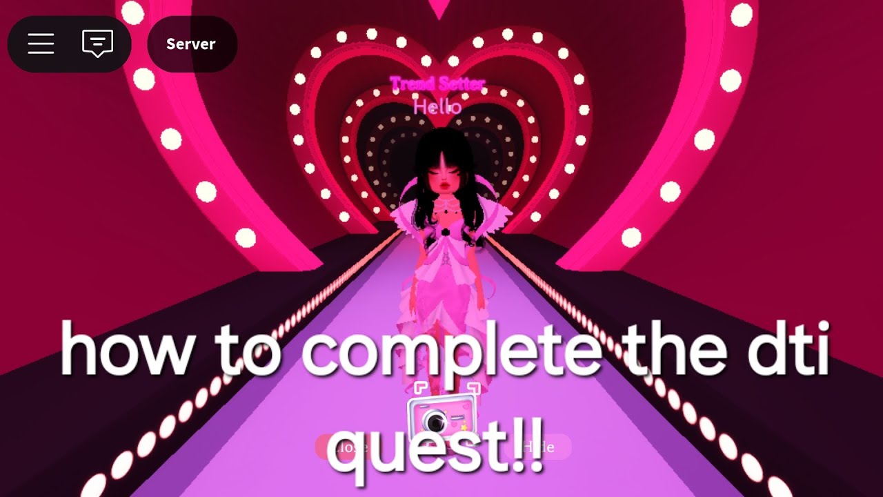 How to do the DTI valentines quest 💜 - YouTube