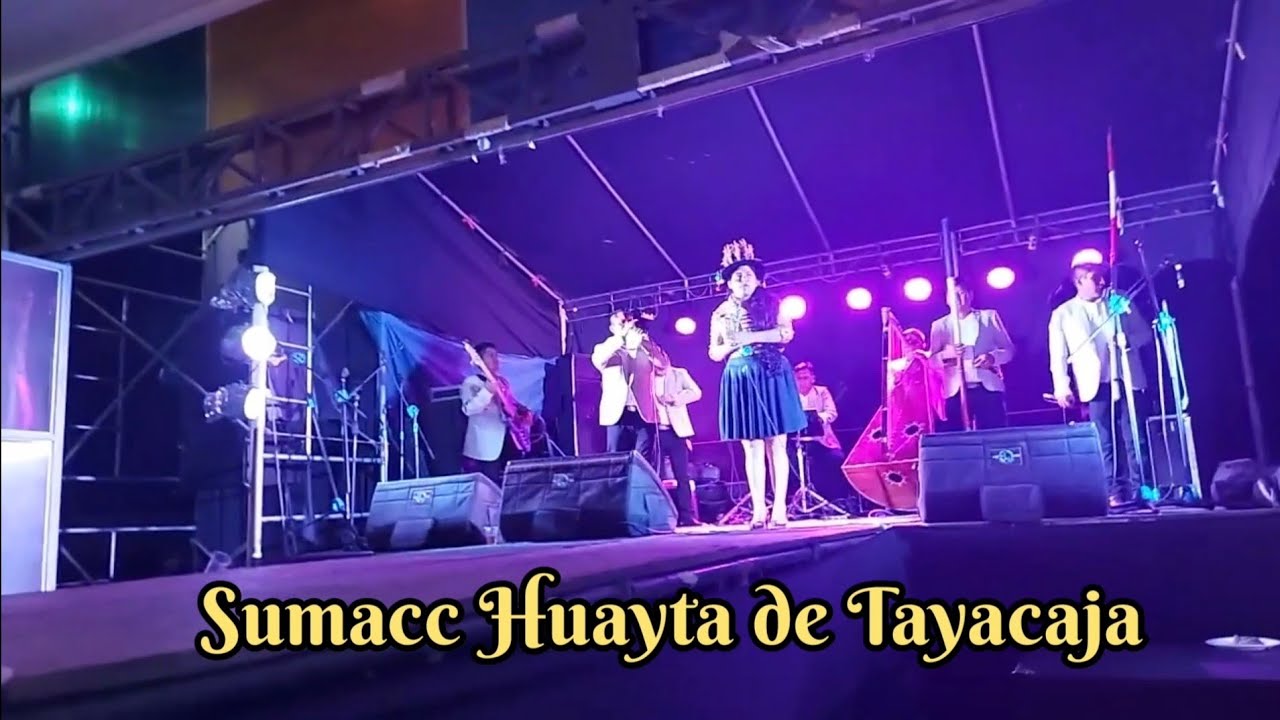 SUMACC HUAYTA DE TAYACAJA - SANTIAGO DE ORO CON YUNGOR - YouTube