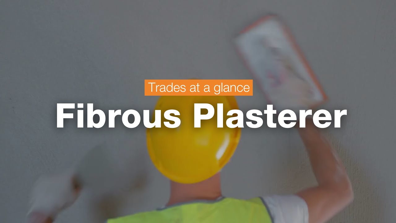 Fibrous Plasterer | Trades at a Glance - YouTube