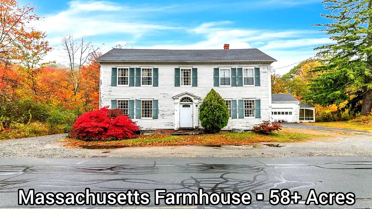 Massachusetts Farmhouse For Sale | $300k | Farms Land For Sale ...