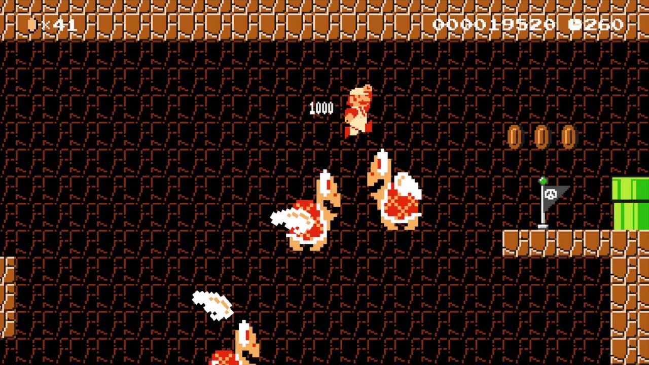 Super Mario Maker Levels: "Secret Koopa Place" - YouTube