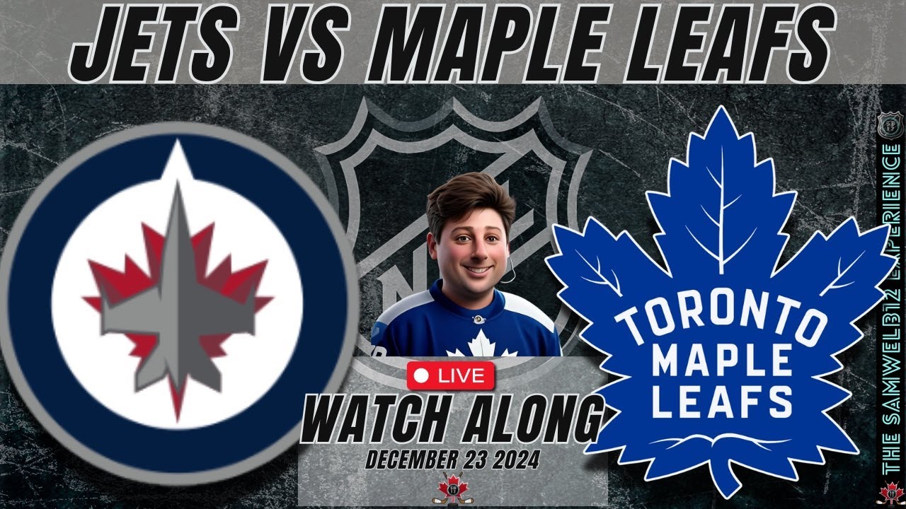 Winnipeg Jets vs Toronto Maple Leafs NHL Watch Along Live - YouTube
