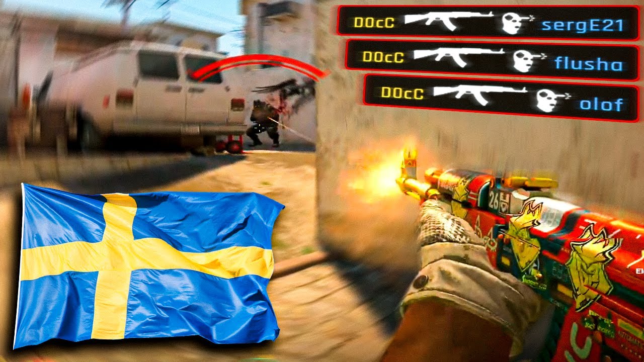 D0cC vs SWEDISH STACK in CS2 - YouTube