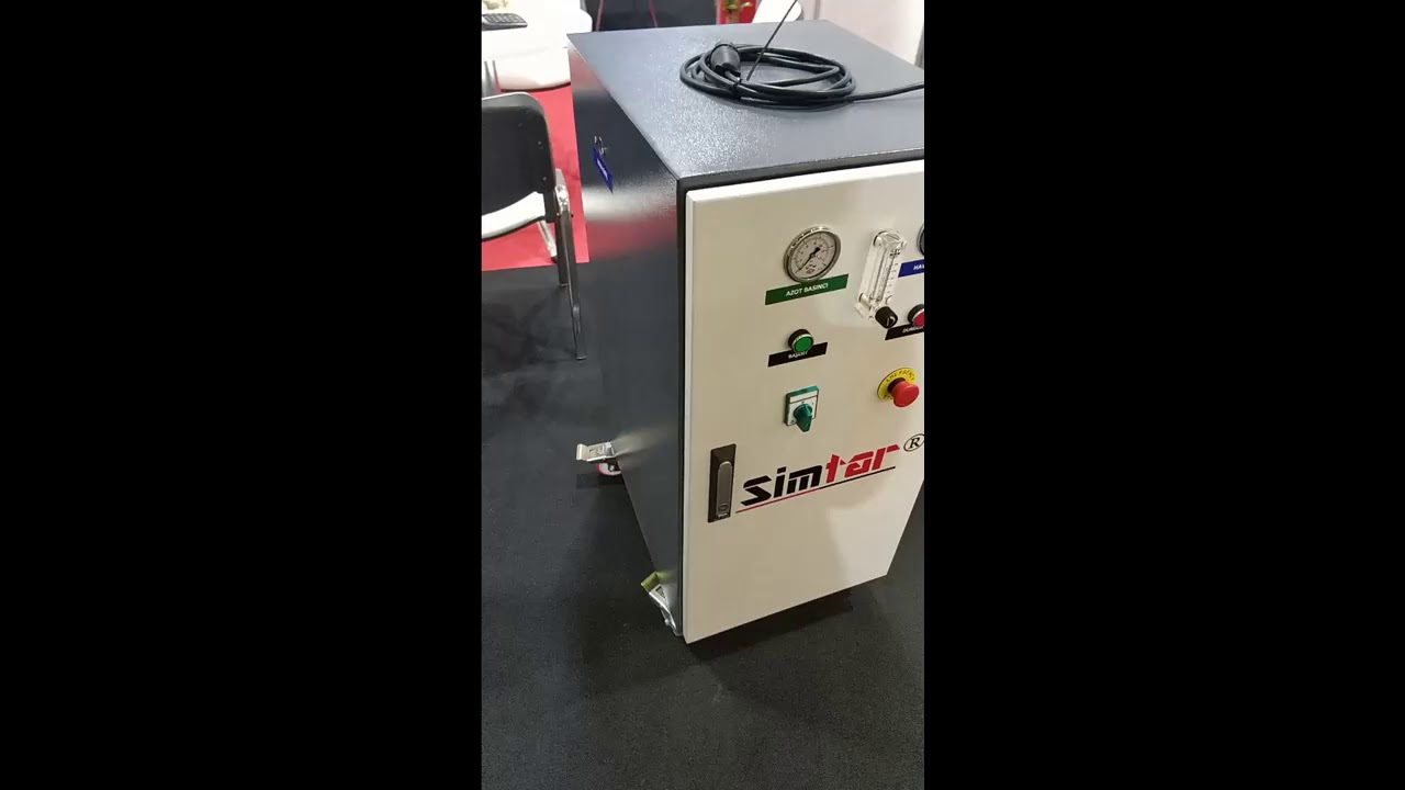 Simtar Azot Jeneratörü SNP-300 modeli - YouTube