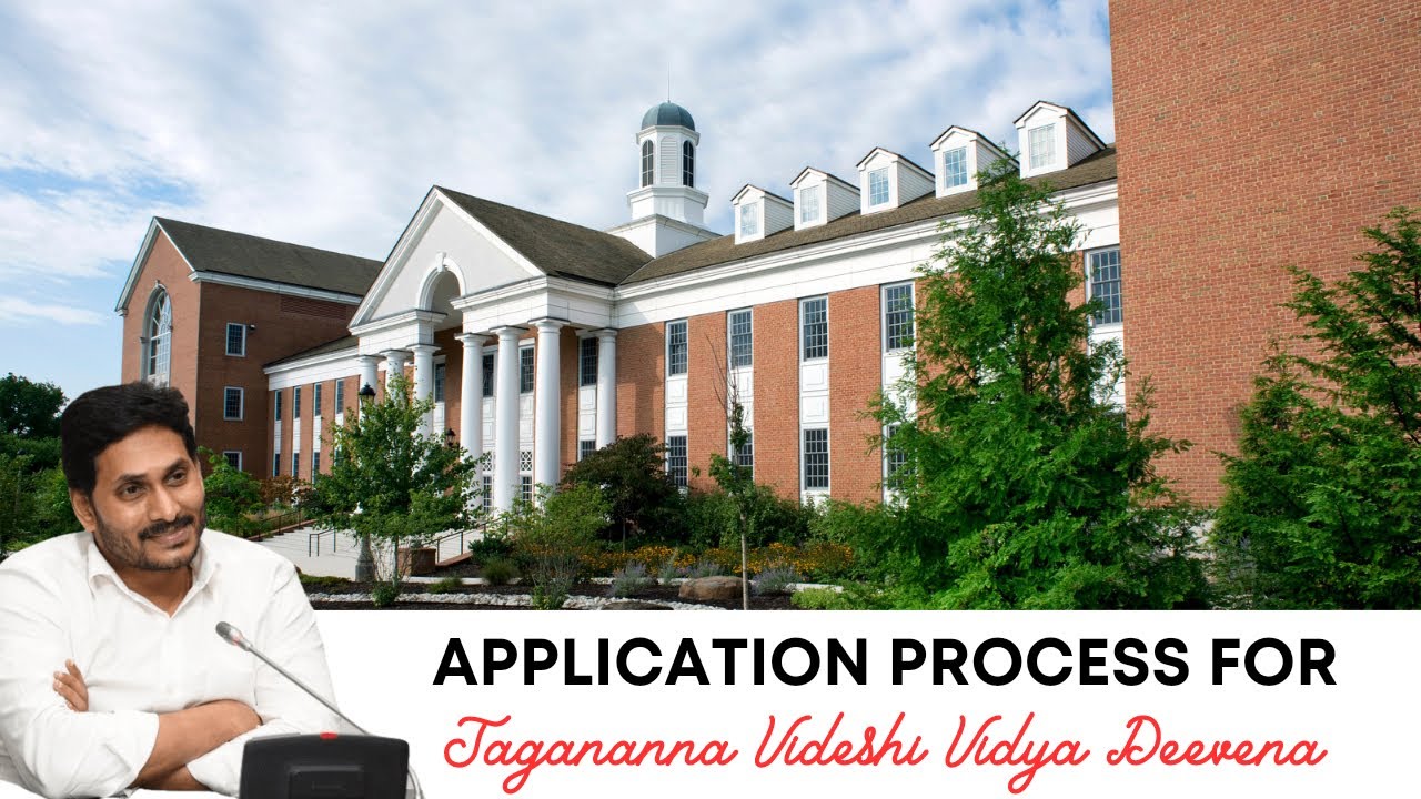 Application Process for Jagananna videshi vidya deevena 2022 | Study in USA | Civil Engineer in ...