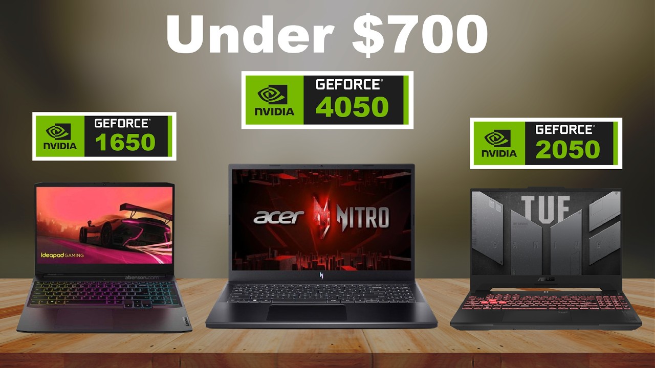 Top 3 Best Gaming Laptops Under $700 (2024 Edition) - YouTube