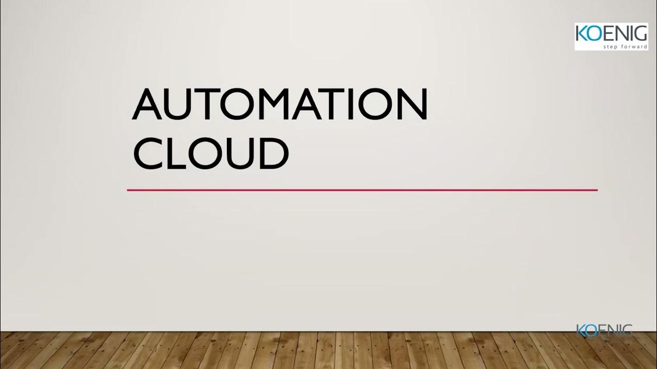Introduction to Nintex Automation Cloud | learn online | Koenig Solutions - YouTube