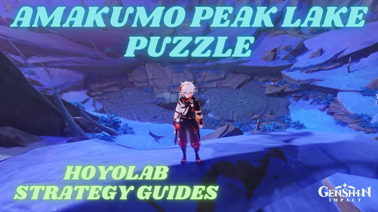 Genshin Impact 2.1: Amakumo Peak Lake Puzzle / #gameguides - YouTube
