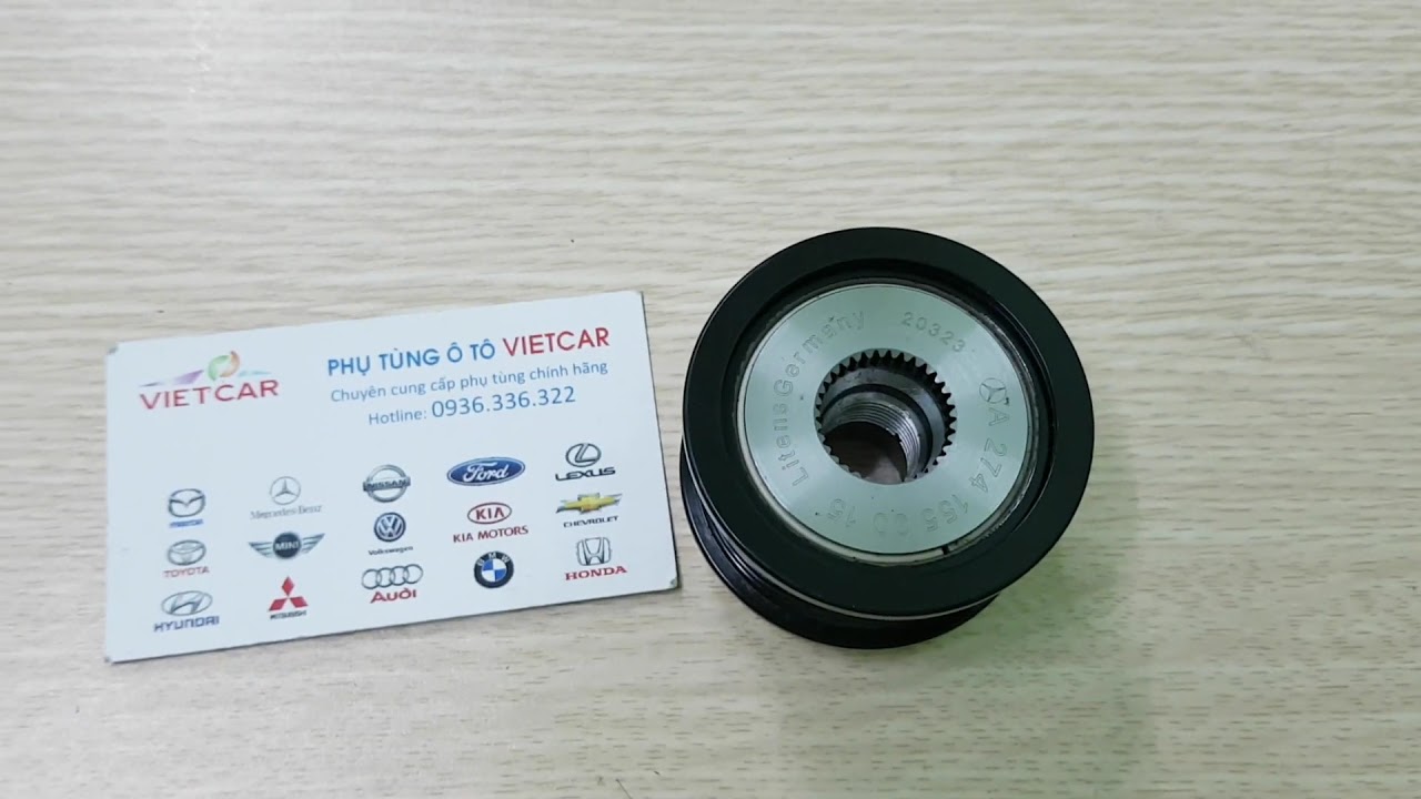 A2741550215/ A2741550015 Puly máy phát (dinamo) Mercedes W205 C200 ...