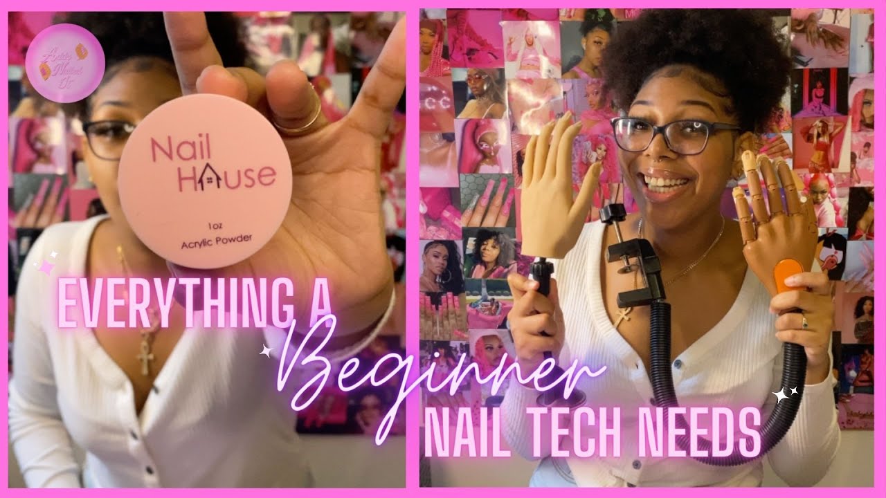 Everything a beginner nail tech needs! - YouTube