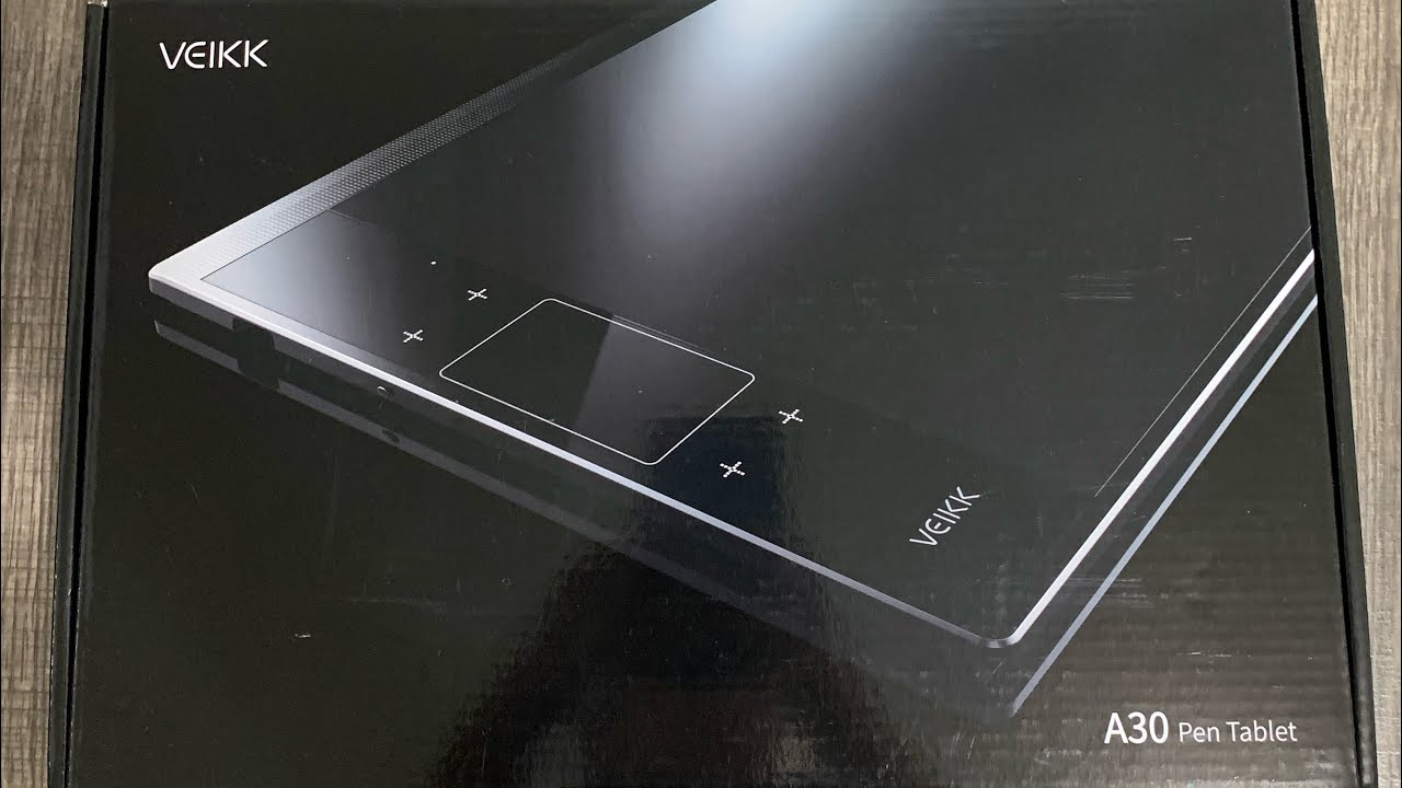 Veikk A30 V2 review with some drawings. - YouTube