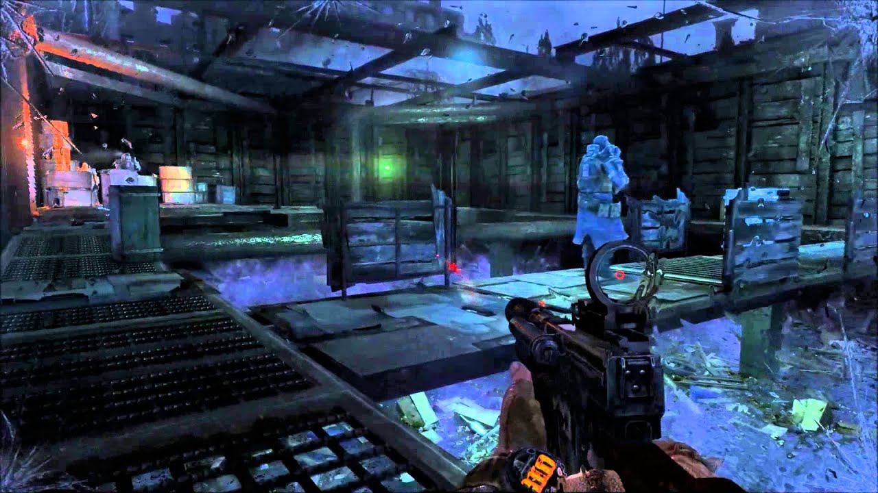 Metro Last Light Sniper Team DLC Mission Pc Gameplay - YouTube