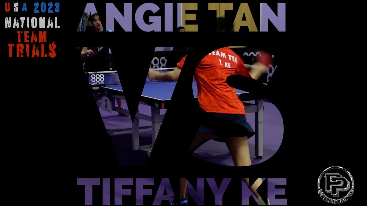 Angie Tan vs Tiffany Ke | 2023 US National Team Trials - YouTube