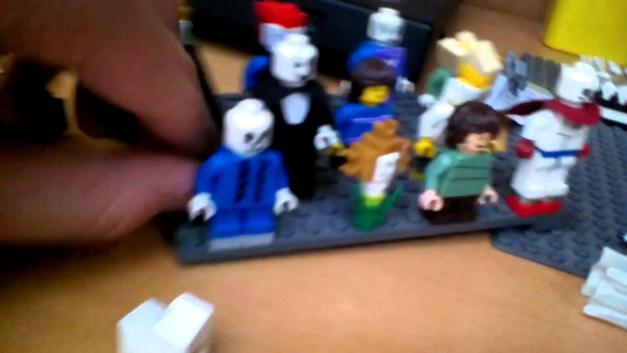 Lego Undertale All major Characters - YouTube