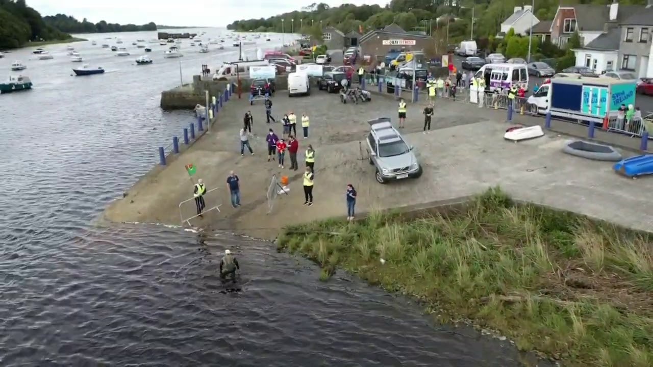River Moy Swim Ballina 2020 (with audio) - YouTube