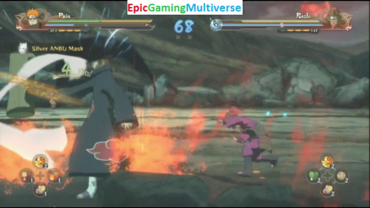 Naruto Ultimate Ninja Storm 4 Roshi Vs Kisame Youtube