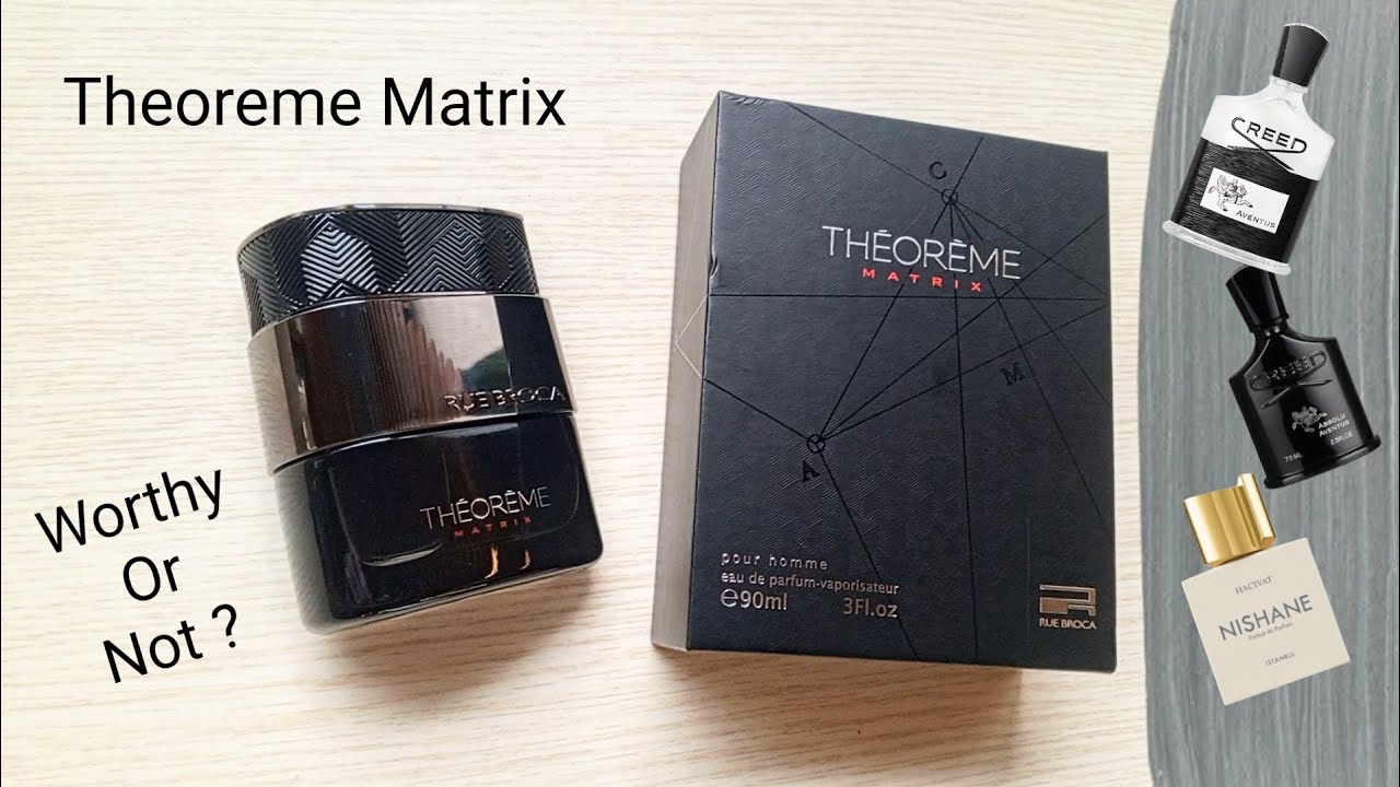 Afnan Rue Broca Theoreme Matrix Fragrance Review | Aventus / Hacivat Clone ? - YouTube