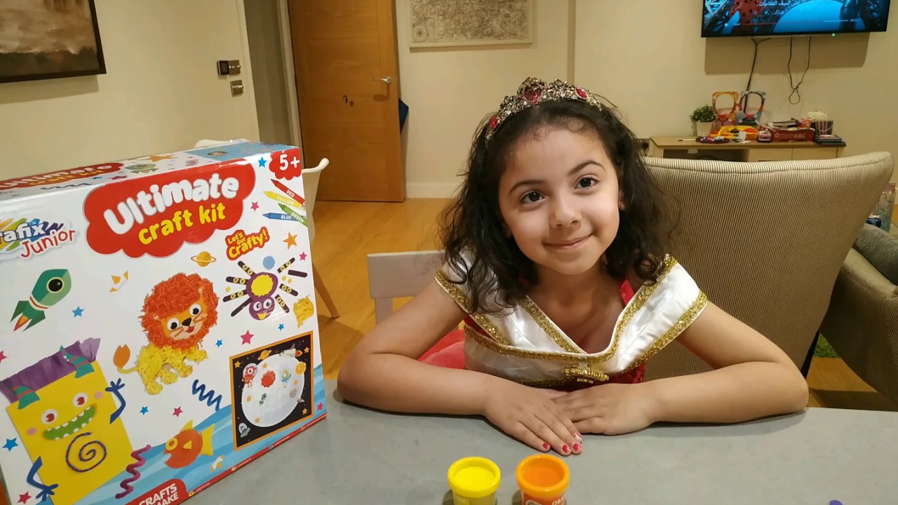 Masa Crafts Kit Part 2 - Fish and Spider Craft - YouTube