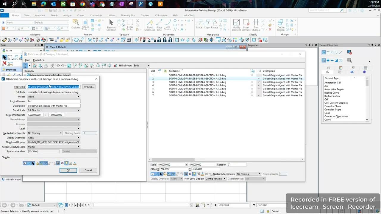 MicroStation CONNECT Edition: How To Turn Off Raster - YouTube