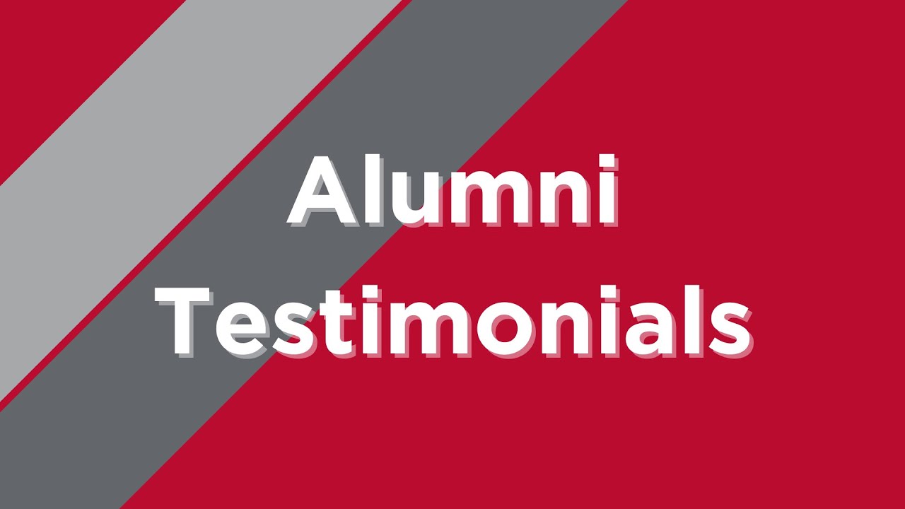 Alumni Testimonials - Challenges - YouTube