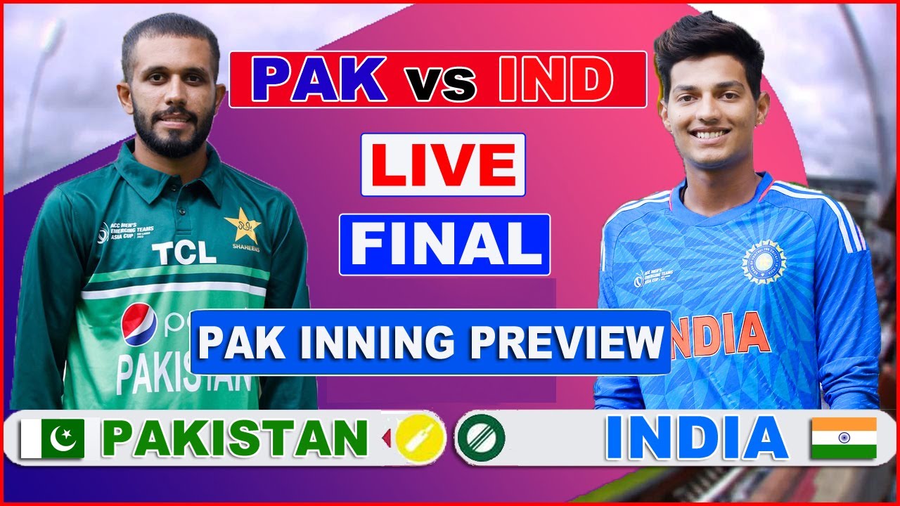 Asia Cup Final Live: india vs Pakistan | IND vs PAK Live Scores ...