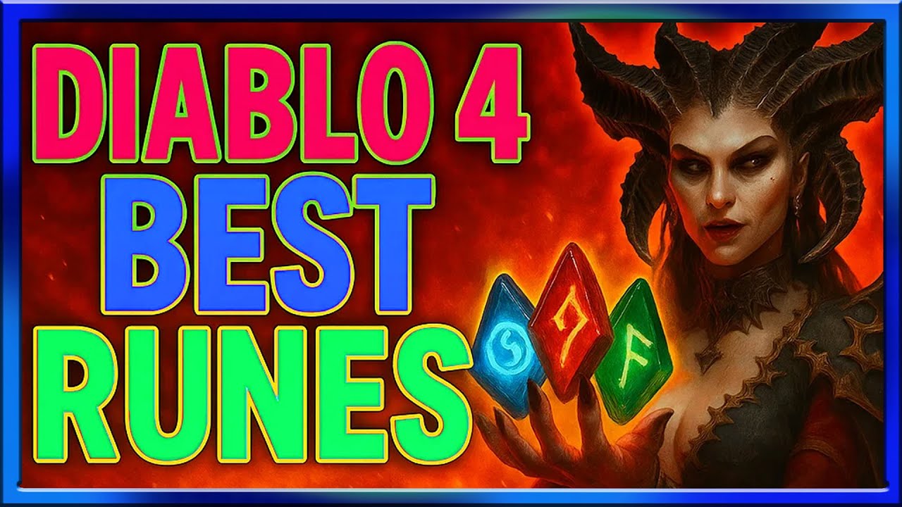 Diablo 4 Best Runes: Diablo 4 Runewords Guide Updated Season 9 Diablo ...