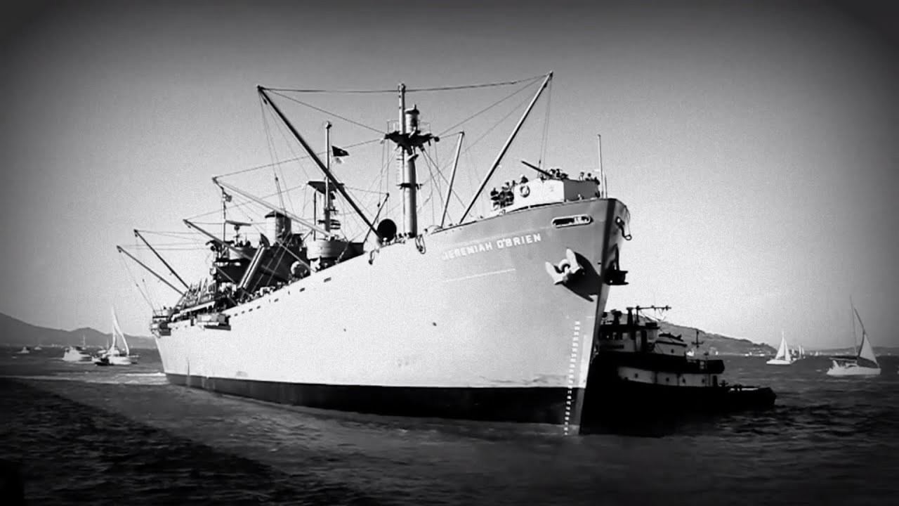 Liberty Ship Docks In San Francisco - YouTube