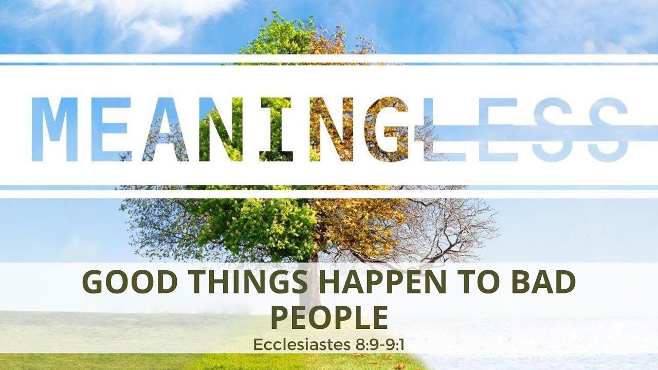 Meaningless | Good Things Happen to Bad People - YouTube