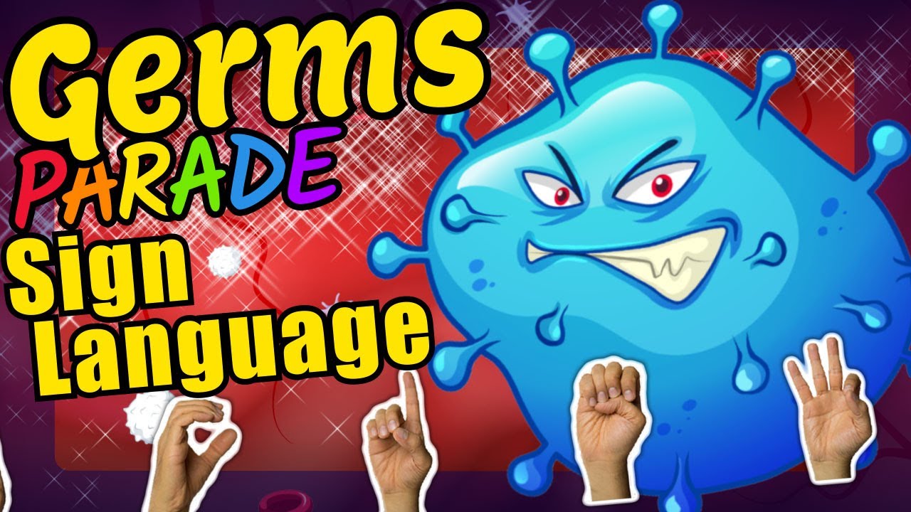 Germs and Viruses Teaching American Sign Language ASL Educational Video ...