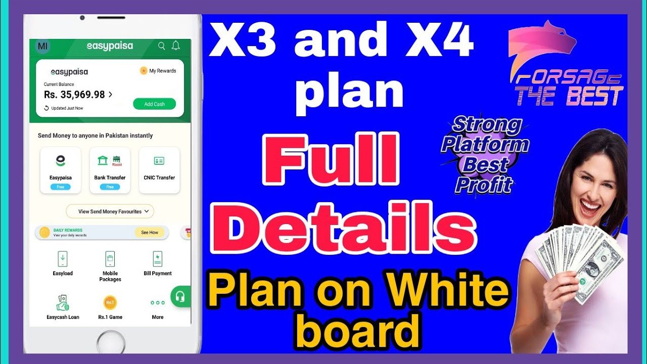X3 and X4 in forsage || forsage plan in hindi || forsage busd full plan ...