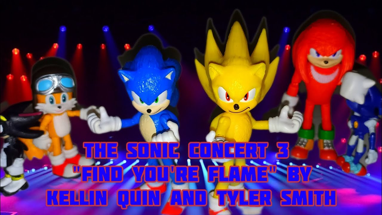 The sonic concert 3 "Find you're flame" By Kellin quin and Tyler smith ...