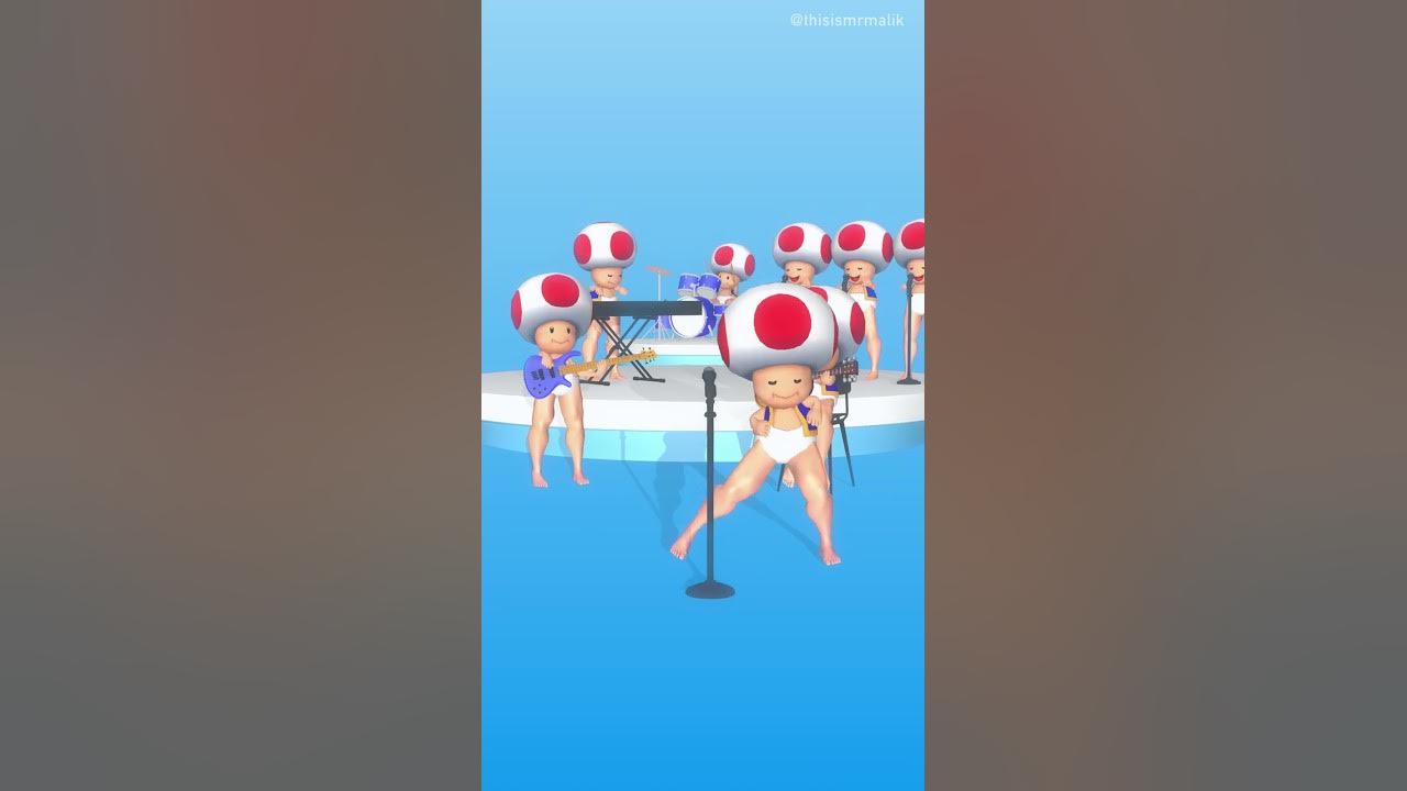 Hey Ya Toad Dancing With Long Legs Youtube