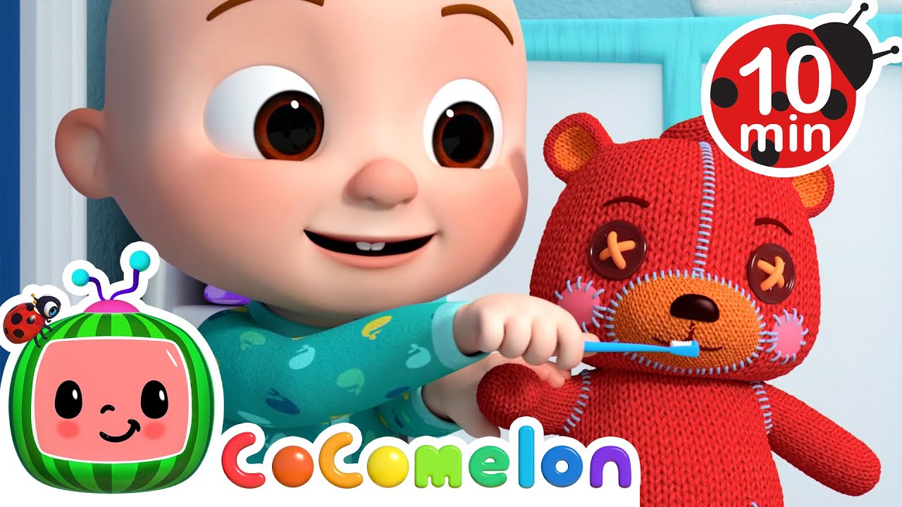 Teddy Bear Song | Karaoke Nursery Rhymes & Kids Songs - CoComelon - YouTube