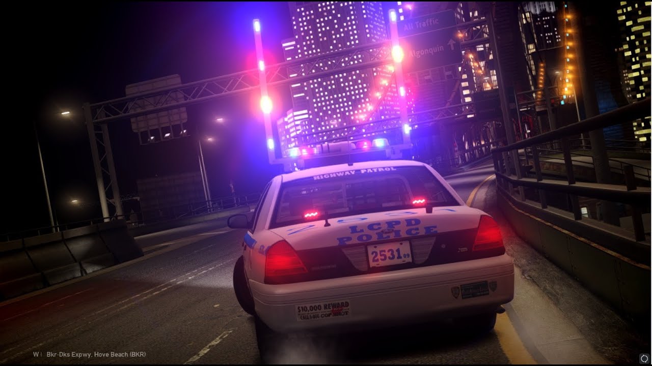 LCPD Highway Patrol CVPI ELSv8 - YouTube