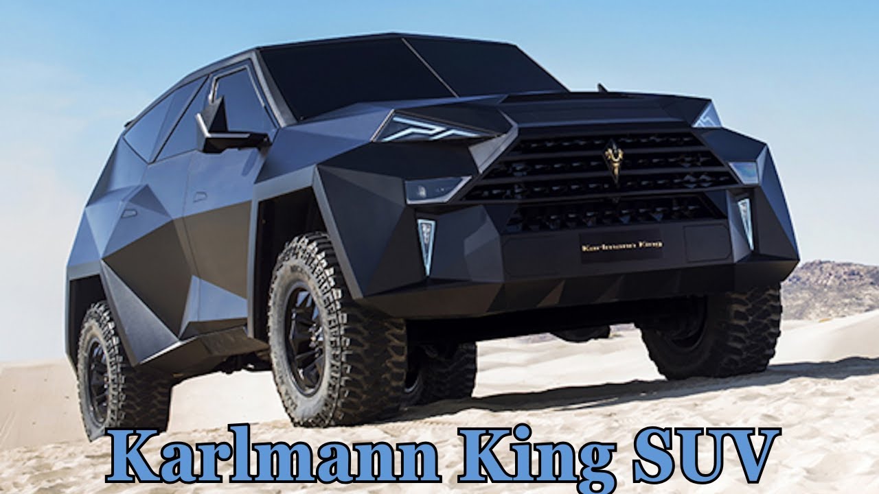 The World's Most Expensive and Extravagant SUV | Karlmann King SUV ...