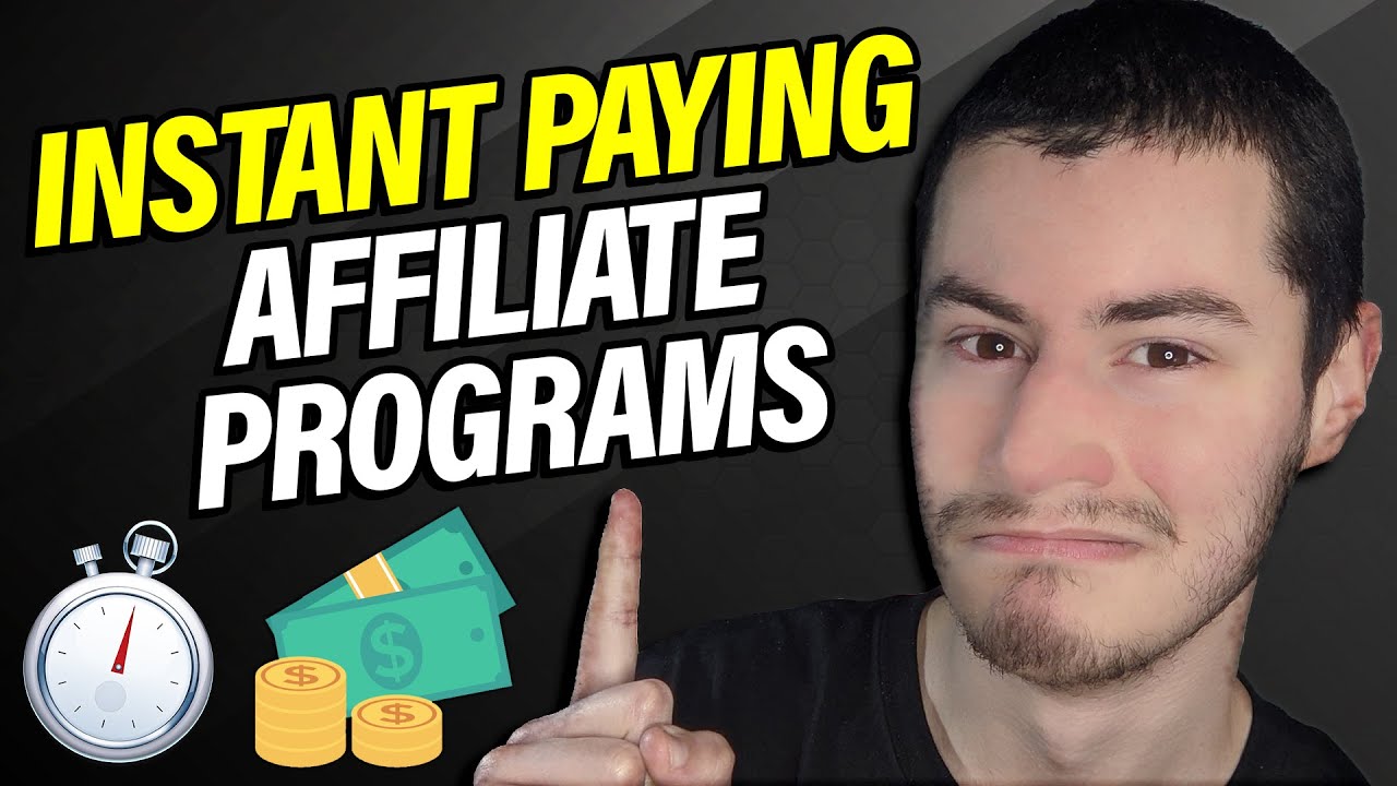 Top 5 Best Affiliate Programs That Pay Instantly & Daily 2021 - YouTube