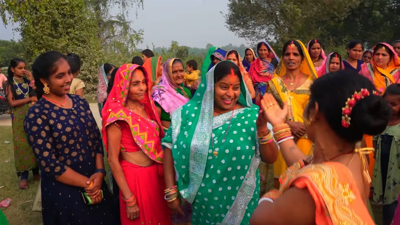 matkor k geet 🥰🥰Matkor In Bhojpuri Culture || मटकोर गीत || माटी-कोड़ावन ...