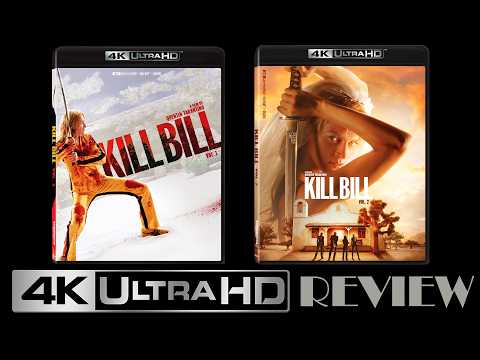 KILL BILL Vol1 & 2 4K UHD Blu-ray review