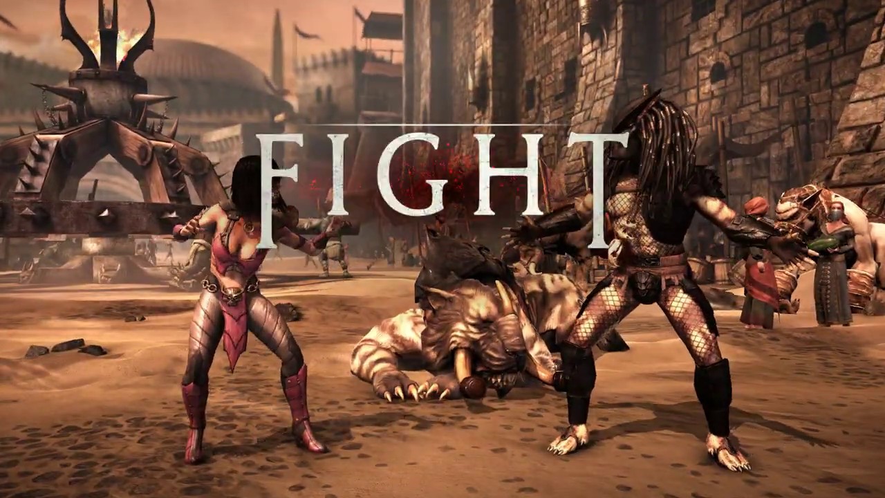 Mortal Kombat XL - Mileena vs. Predator (Local Multiplayer) PC Gameplay ...