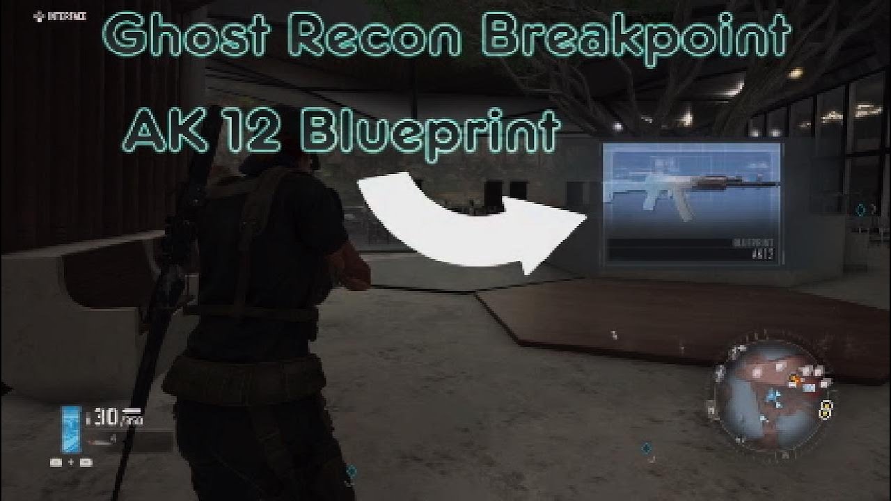 Ghost Recon Breakpoint - How to get AK 12 blueprint - YouTube