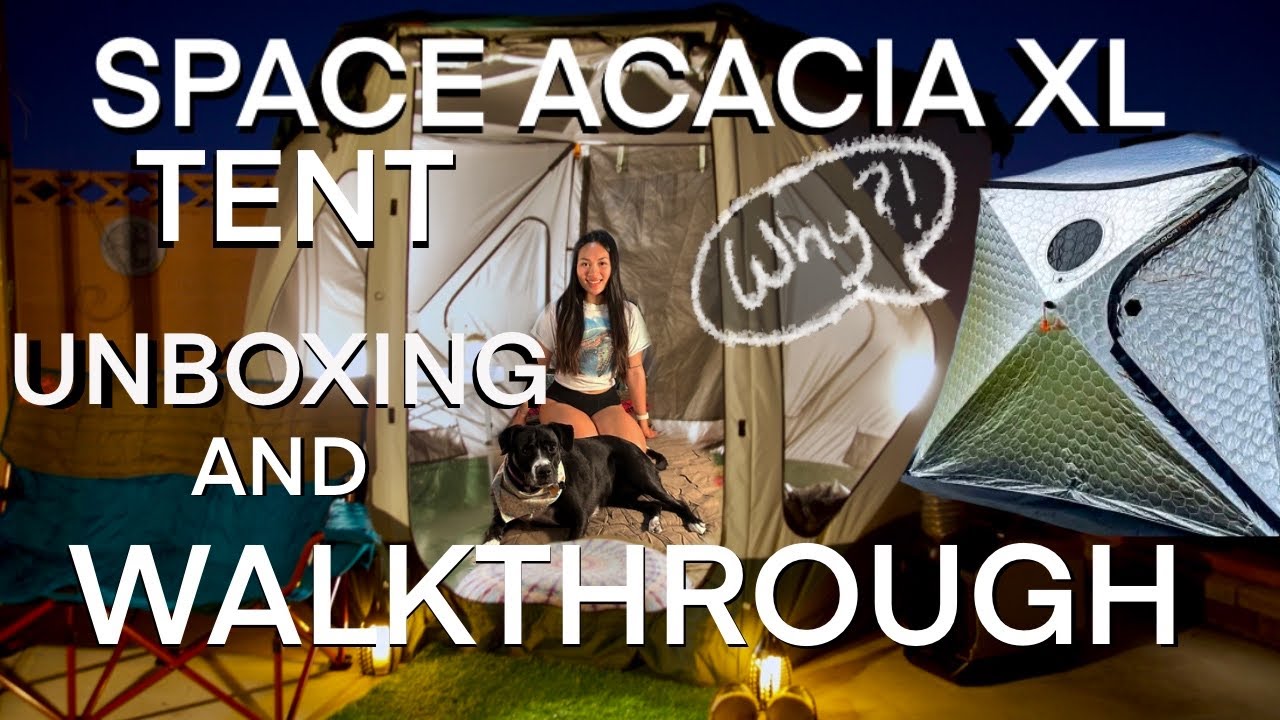 Space Acacia XL Unboxing & Walkthrough; The Shiftpod Killer! Glamping ...