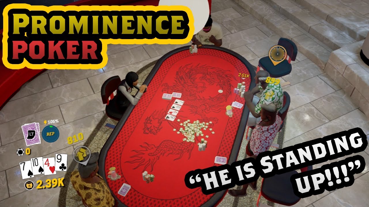 Social Distancing Poker!! "HE IS STANDING UP!!!" // Prominence Poker ...