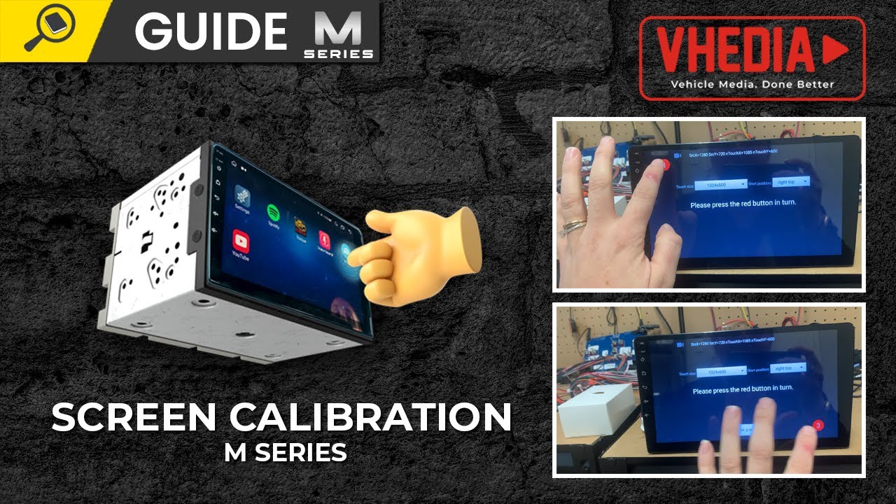 Screen Calibration - M series - YouTube