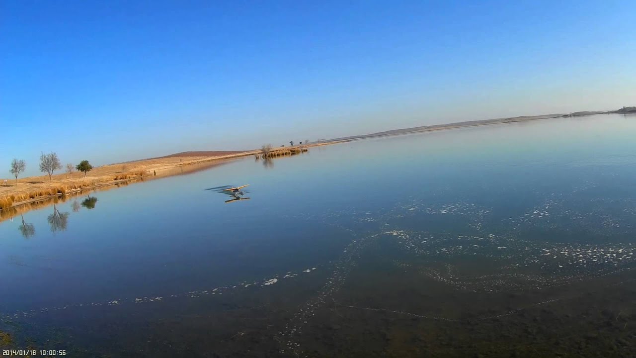 Modesto Reservoir 1 18 2014 Gary's FunCub - YouTube
