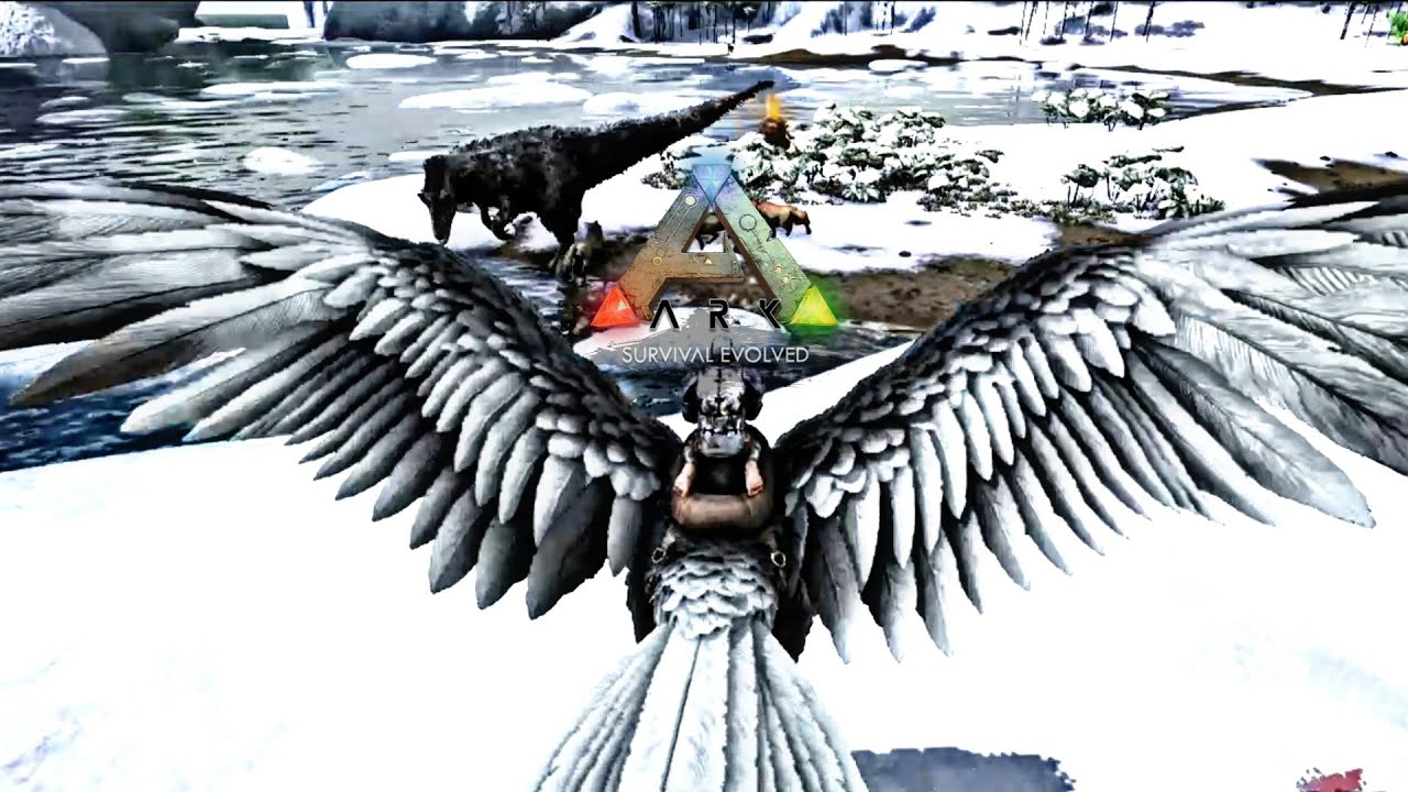 ARK SURVIVAL EVOLVED - FARMANDO COM ARGENTAVIS TRETA COM YUTYRANO - YouTube