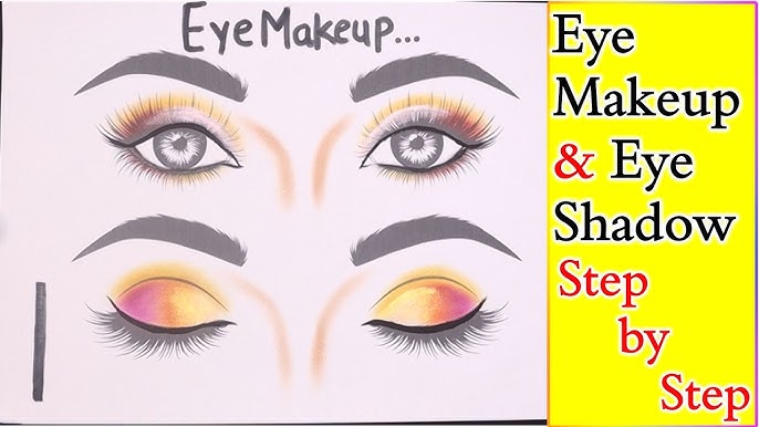How To Do Makeup Eyes Tutorial Step By For Beginners | Saubhaya Makeup