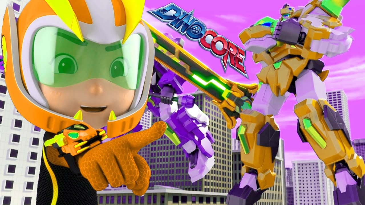 REX Changes Into Golden Clothes | Best Episodes Compilation l DinoCore ...