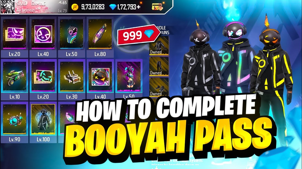 How To Complete Booyah Pass Free Fire | Booyah Pass | BP FF | Free Fire ...